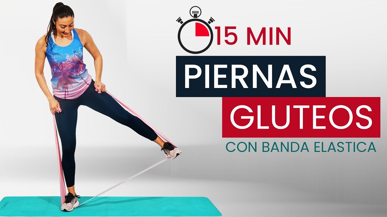 👉🍑 TREN INFERIOR , PIERNAS Y GLUTEOS. EJERCICIOS CON BANDA ELASTICA ...