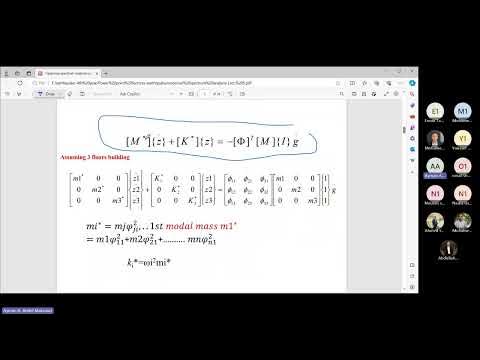 Response spectrum analysis - YouTube