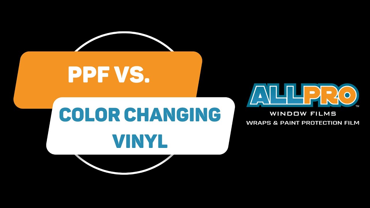 PPF vs. Color Changing Vinyl - What's the Difference? - YouTube