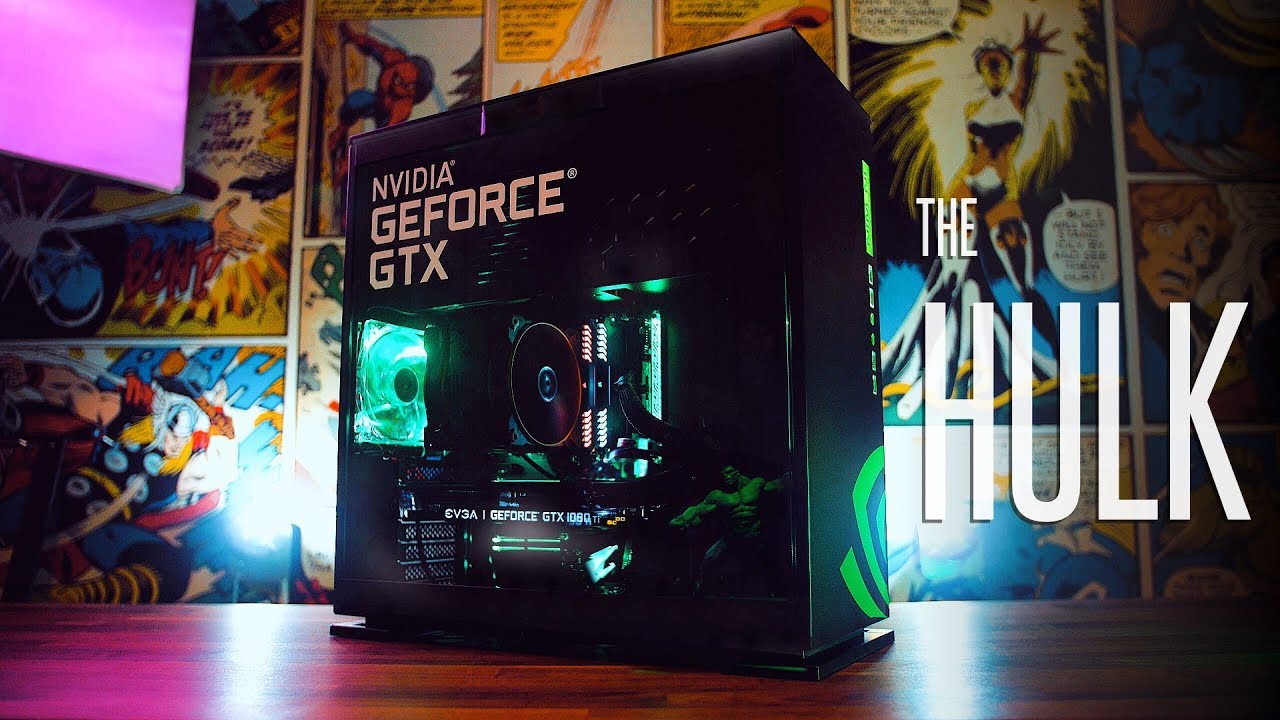 The HULK - My Video Editing & Gaming PC Build | 2018 Montage - YouTube