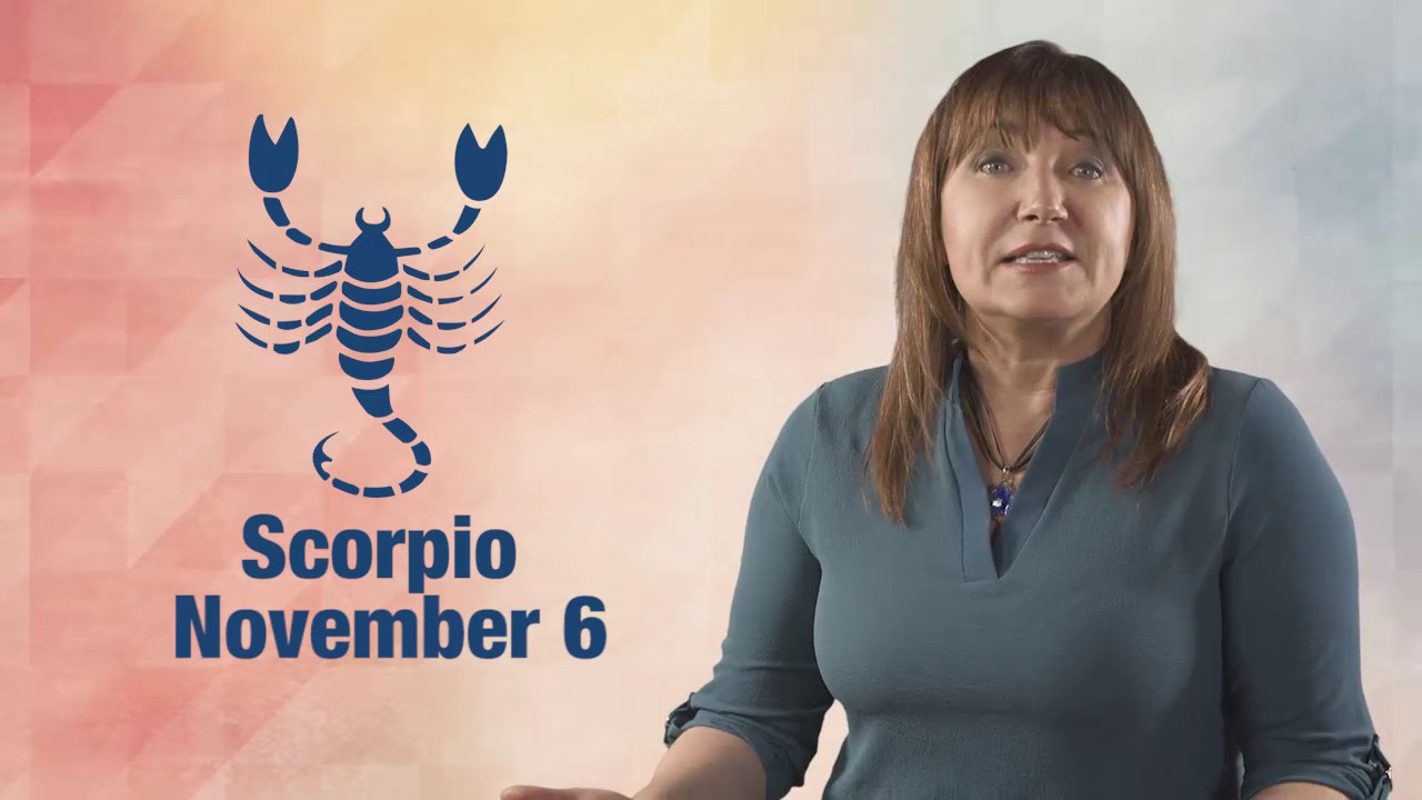 Daily Horoscope November 6, 2016: Scorpio - YouTube