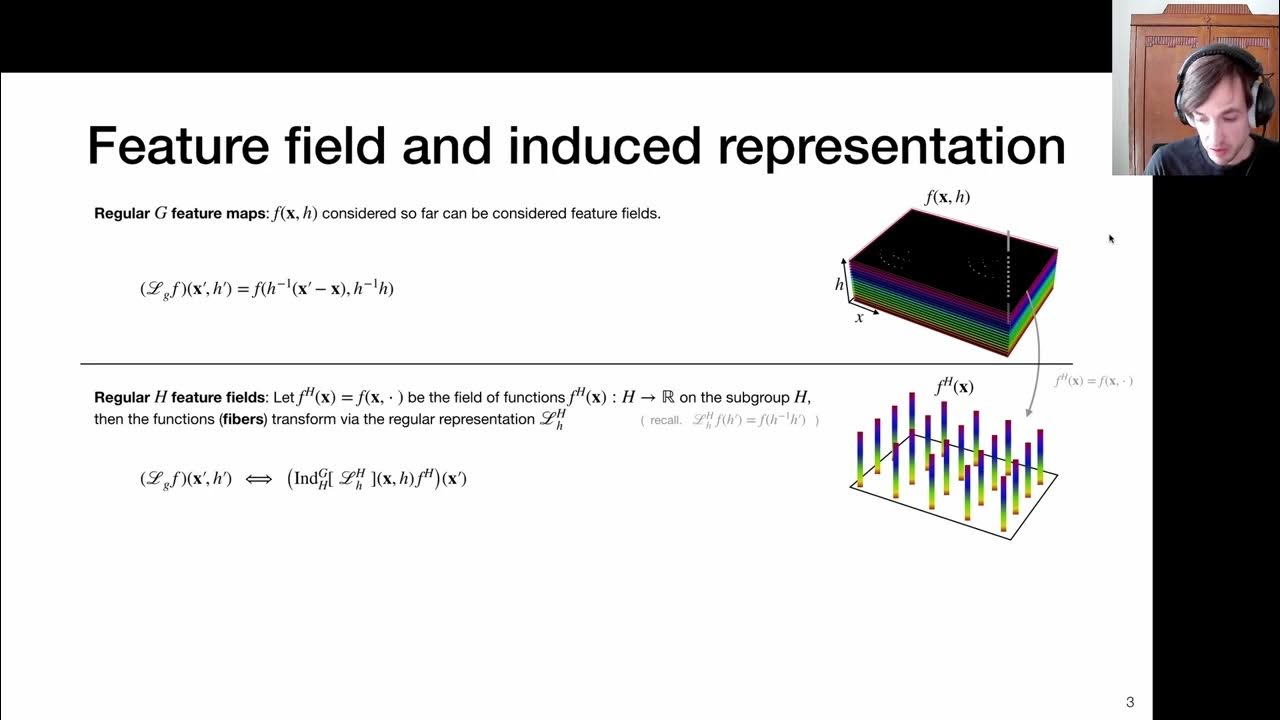 Group Equivariant Deep Learning - Lecture 2.4: Group Theory (Induced representation, feature ...