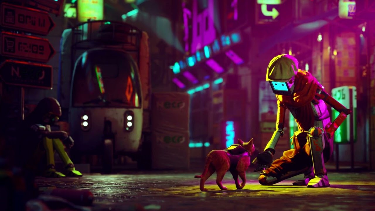 Stray Soundtrack - Trash Zone (1h) - YouTube