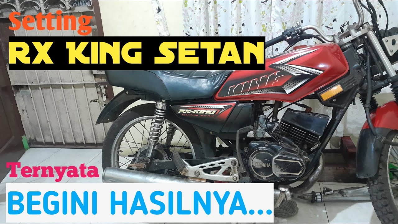 Setting Rx King Setan 😱😈🔥 - YouTube