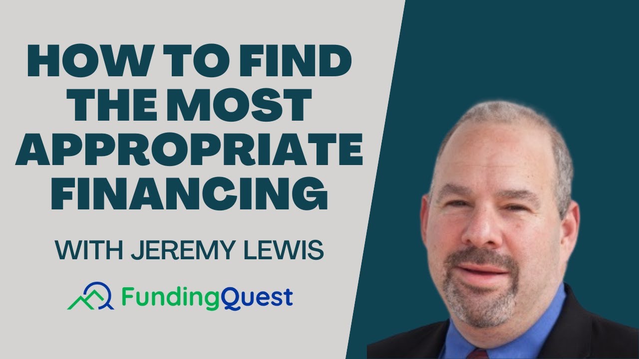 How To Find The Most Appropriate Financing For You - YouTube
