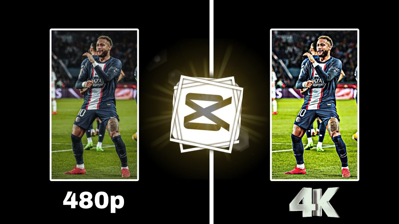 How To Adjust 4k Football Quality On Capcut || How To Get 4k Quality On ...