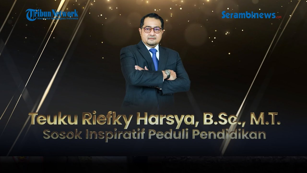 Teuku Riefky Harsya, Sosok Inspiratif Peduli Pendidikan - YouTube