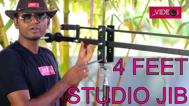 4 Feet Mini Studio Portable JIB ARM - YouTube