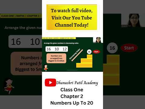 Decreasing Orders of Numbers #numbers #maths #cbsemaths #vedicmaths # ...