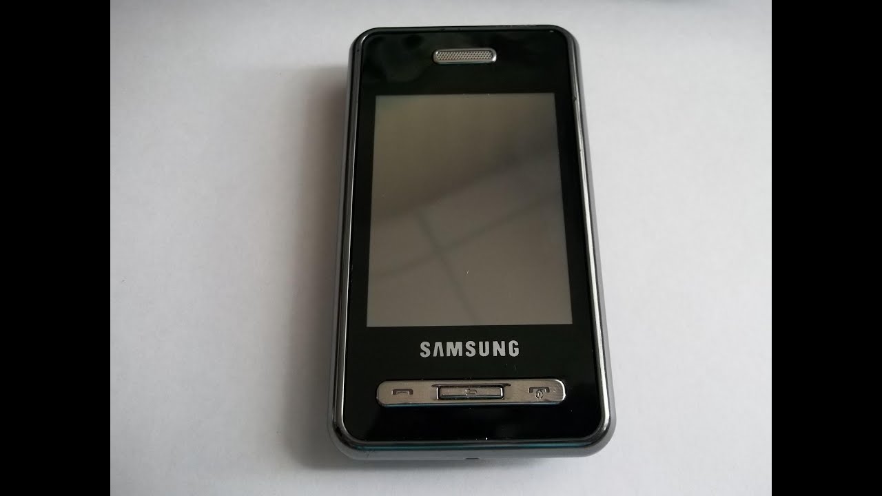 Обзор на Samsung SGH-D980 - YouTube