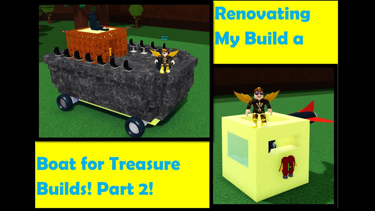 Renovating my Build a Boat for Treasure Builds! Part 2! - YouTube