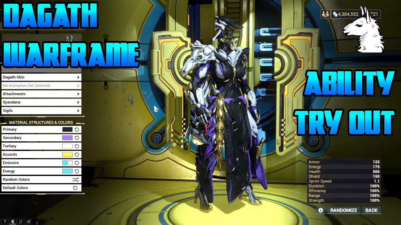 Let's Play Warframe - Dagath Warframe Try Out (Dagath Abilities) - YouTube