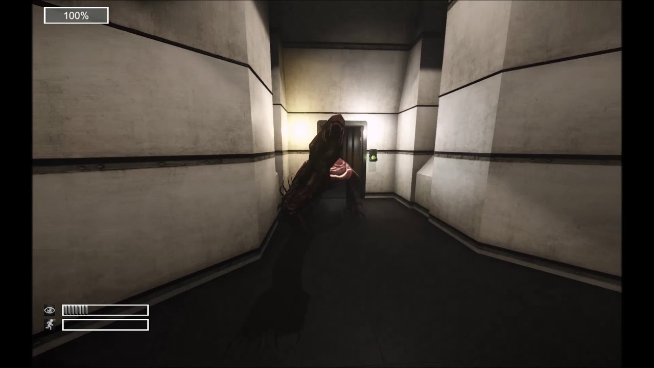 unity scp containment breach run with scp 939 in institution - YouTube