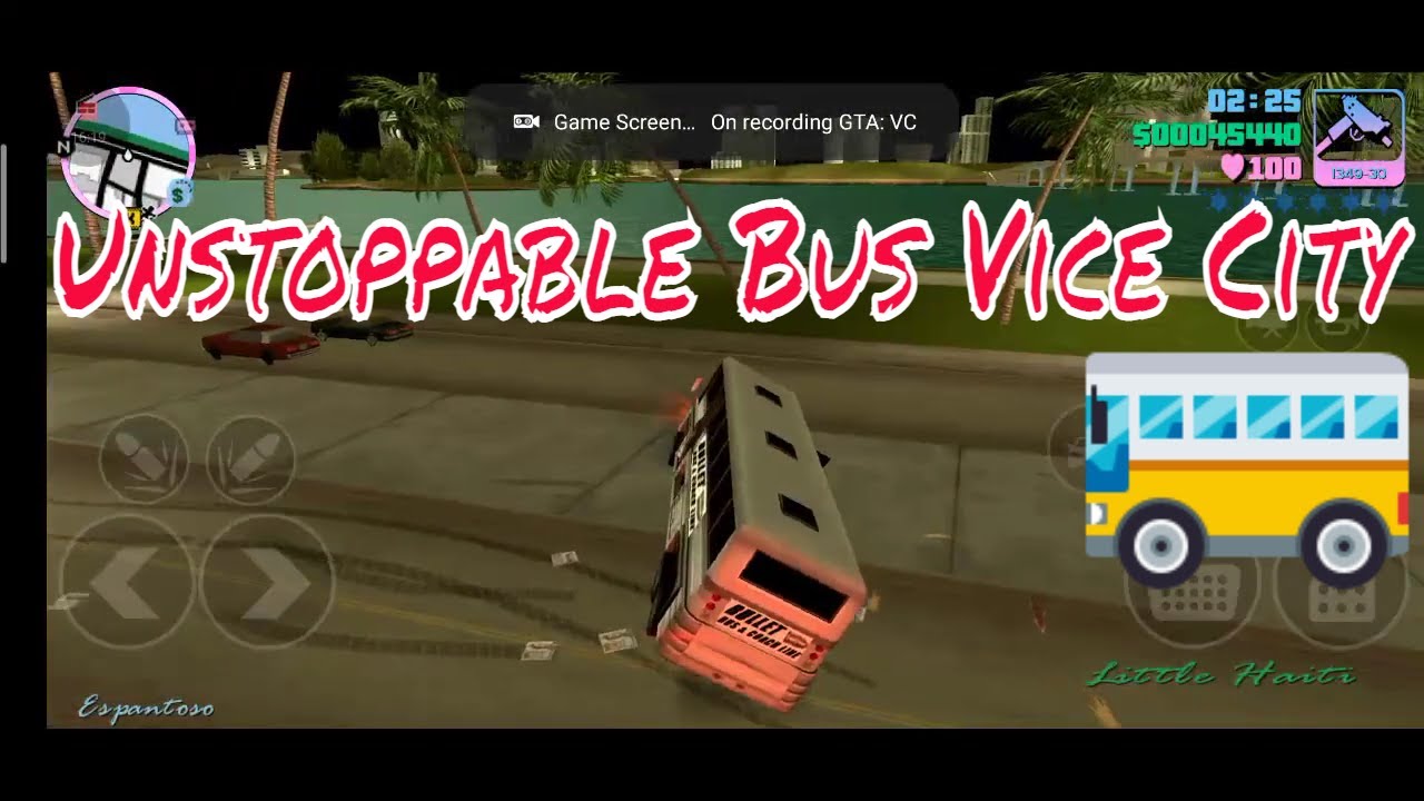 Bullet Bus/Coach GTA Vice City | Unstoppable Bus, Speed GTA Vice City ...