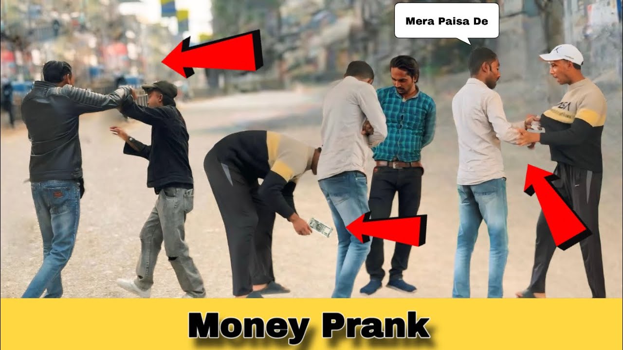 Money Prank 😂🤣 || Money Prank In Public Place 😂🤣 - YouTube