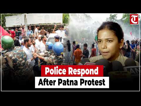 Patna Protest: Bihar Police Deny Lathi Charge, Say Stone Pelting Injured Officers