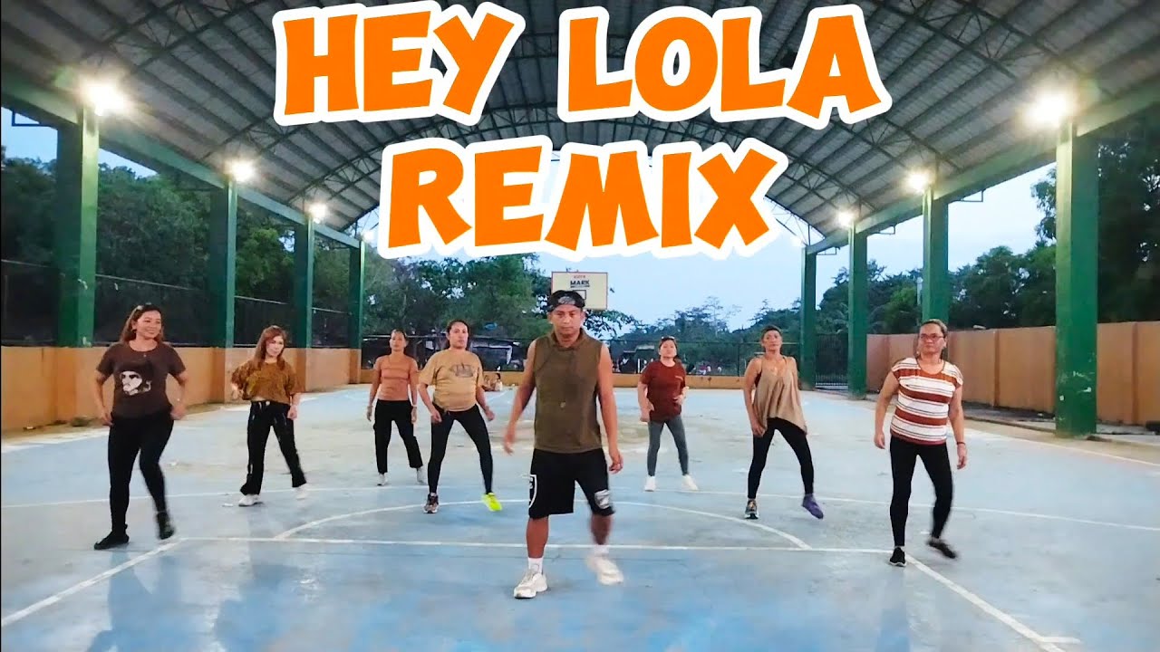 HEY LOLA REMIX| DJ ROMAR| DANCE WORKOUT| ZUMBA| DFRG LADIES - YouTube