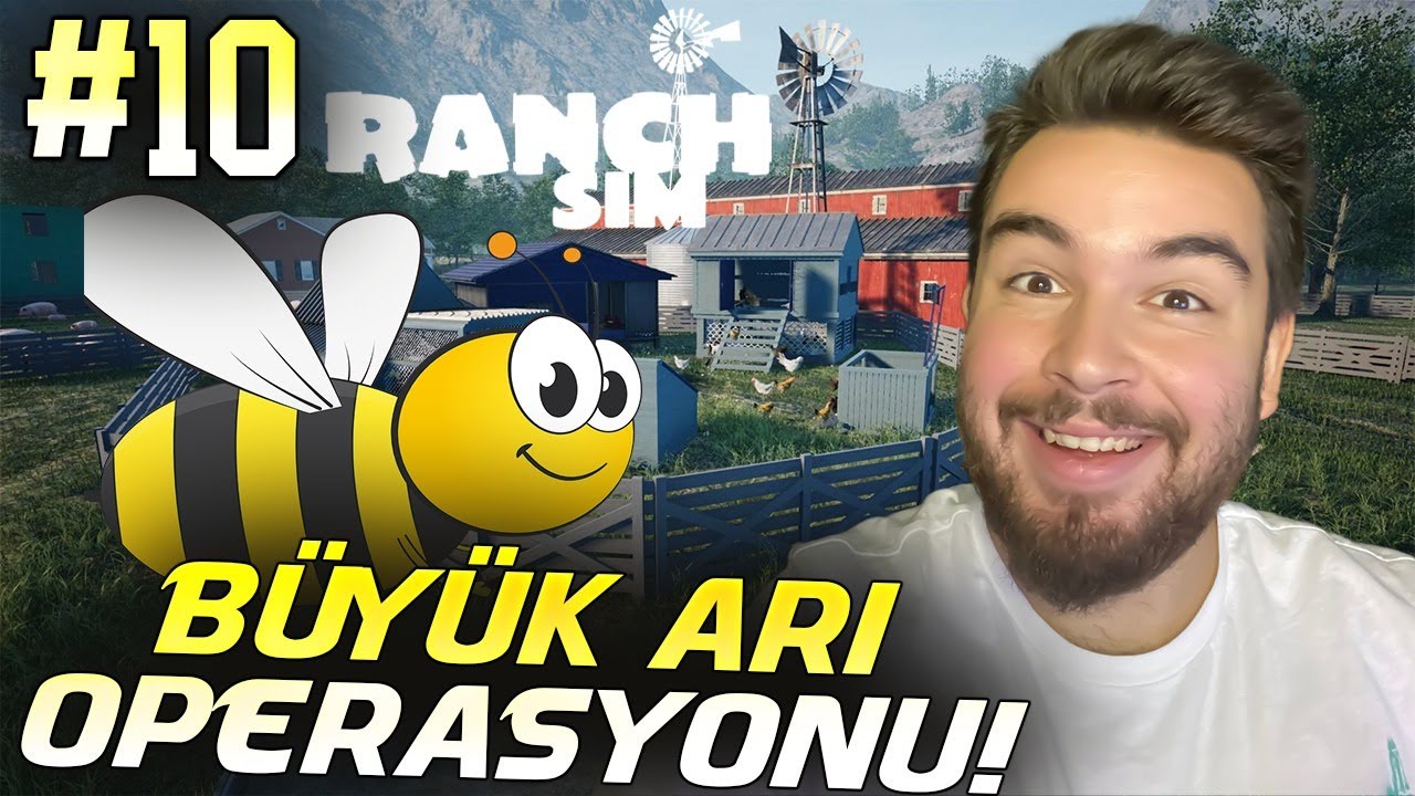BÜYÜK ARI OPERASYONU! | Ranch Simulator #10 - YouTube