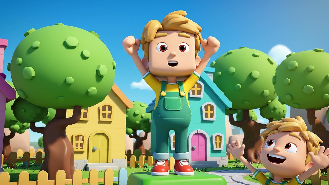 Roblox Tiny Noob Got Stuck Inside a Rotating Tower | Nursery Rhymes for ...