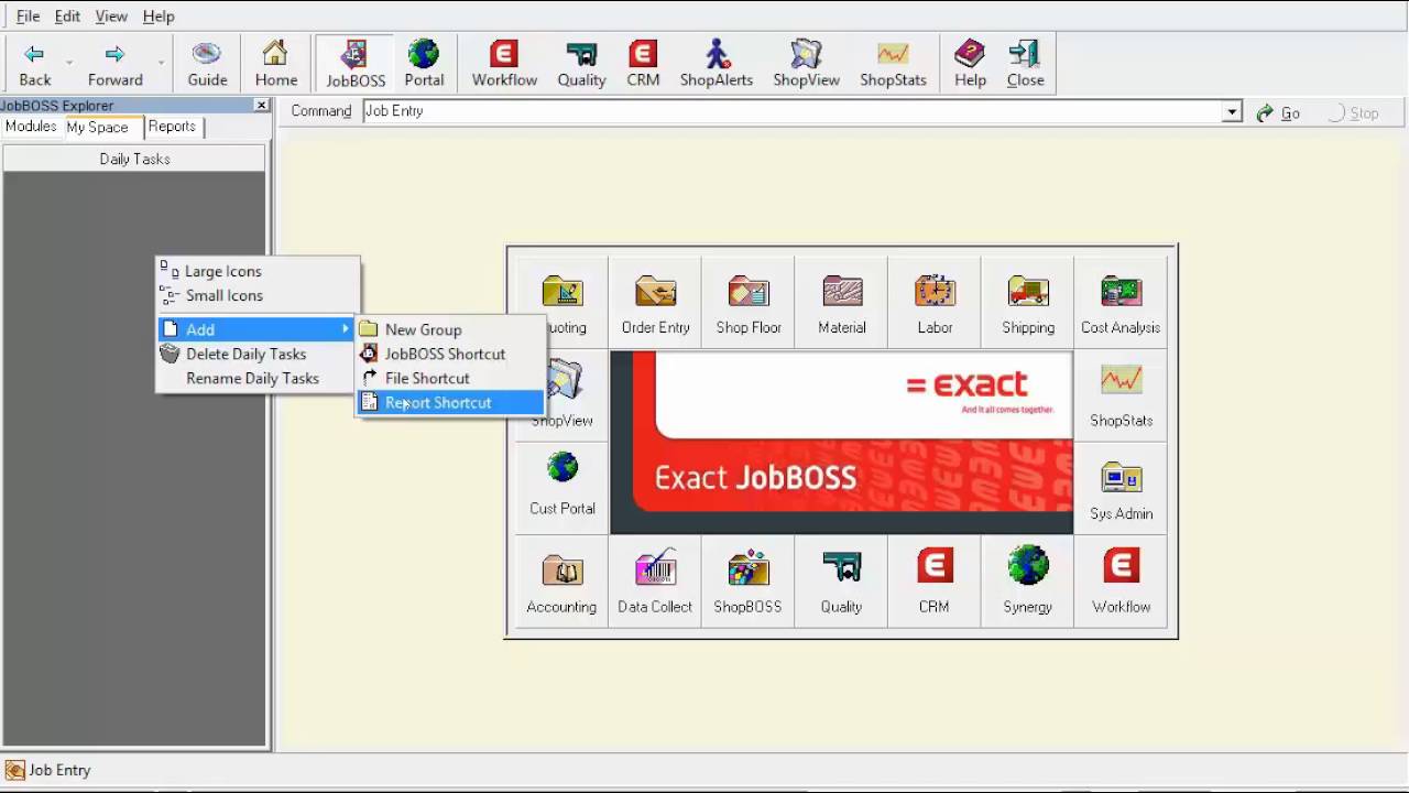 JobBOSS Tech Tip Tuesday: Using My Space featuring Norfab, Inc. - YouTube