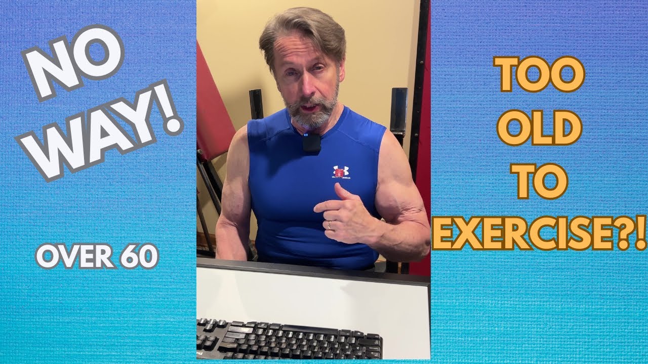 I'M OVER 60 - AM I TOO OLD TO START EXERCISING #afterage60 #homeworkout ...