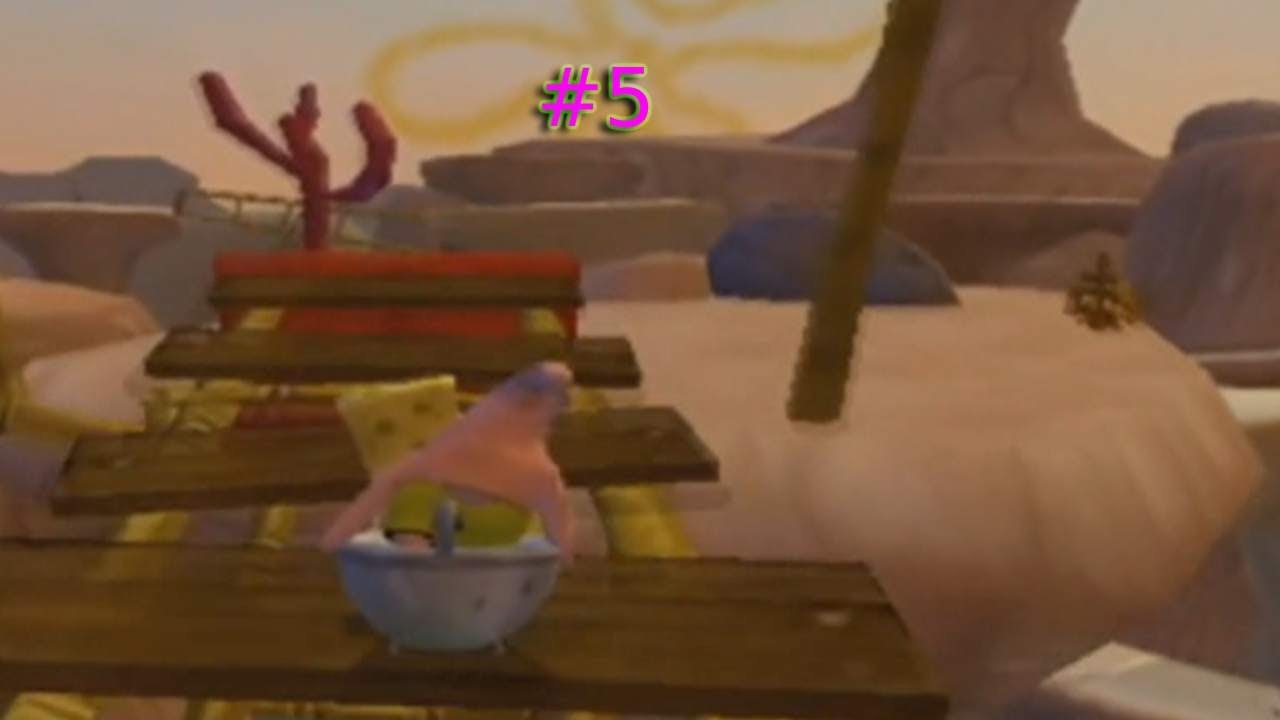 Spongebob Movie Game episode 5, the swear challenge - YouTube