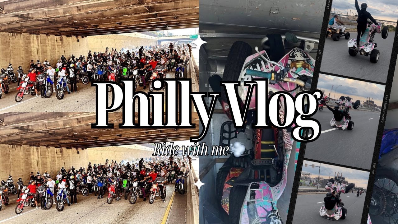 Ride with me Vlog Female Rider EP.2 |2023 Philly Bikelife | Epic ...