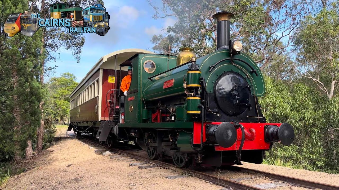 Mini-Vids #8 | AHHR Peckett ‘1069’ crossing Prospectors Gully Bridge ...