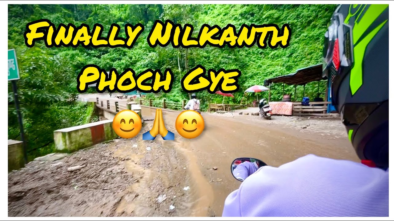 P-3 Finally Hum Nilkanth Phoch Gye🙏 | Haridwar To Rishikesh | On ...