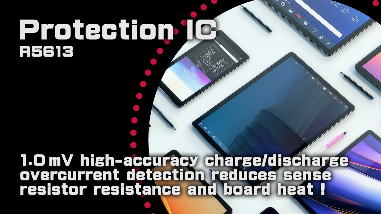 R5613 -Cell Li-Ion protection IC with Reset & Forced Standby - YouTube