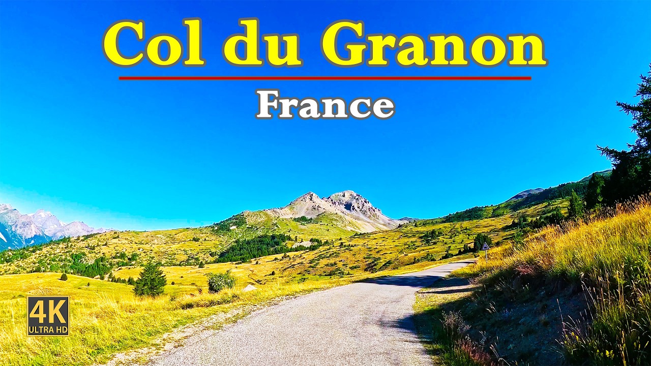 Col du Granon In France 🇫🇷 | 4K Driving | Scenic Road Trip | POV ...