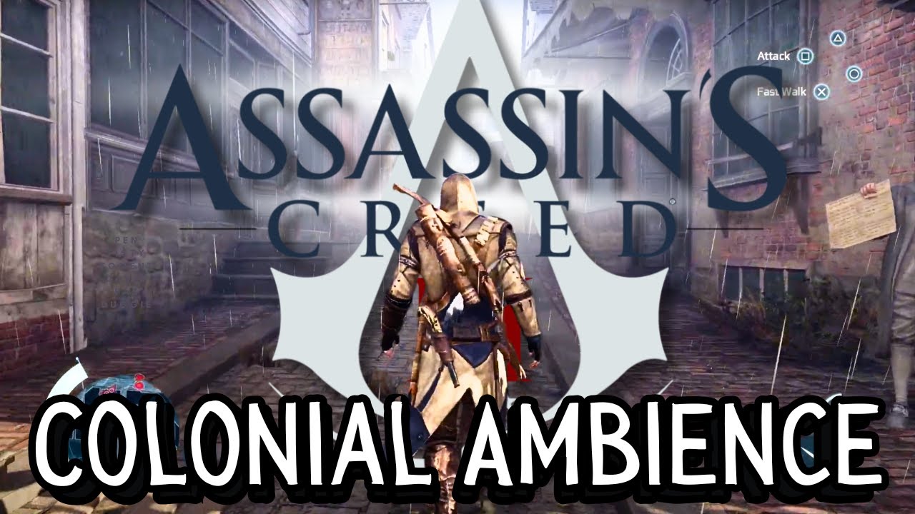 Relaxing Colonial Tour of Boston in Assassin's Creed III - YouTube