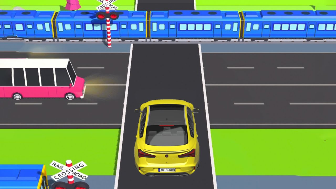 Traffic Run All Levels Android IOS Game - Car traffic Run Car Flip and ...