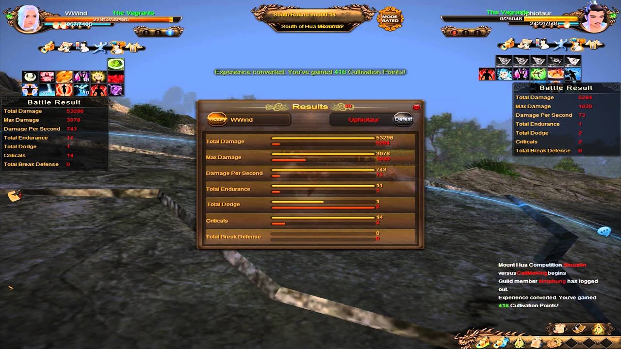 Age Of Wushu-WWind vs Ophiotaur Mthua BD_March2016 - YouTube