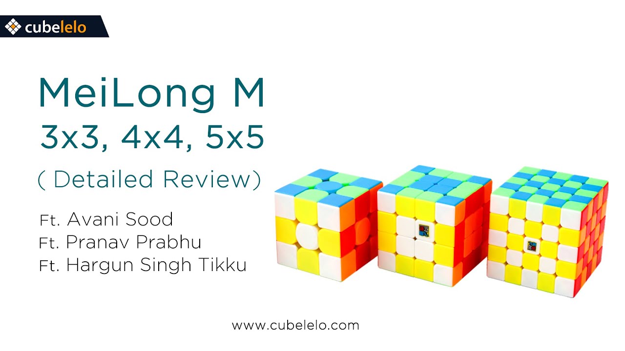 MFJS MeiLong I Cubelelo I 3x3 4x4 5x5 I Budget Magnetic Cubes I ...