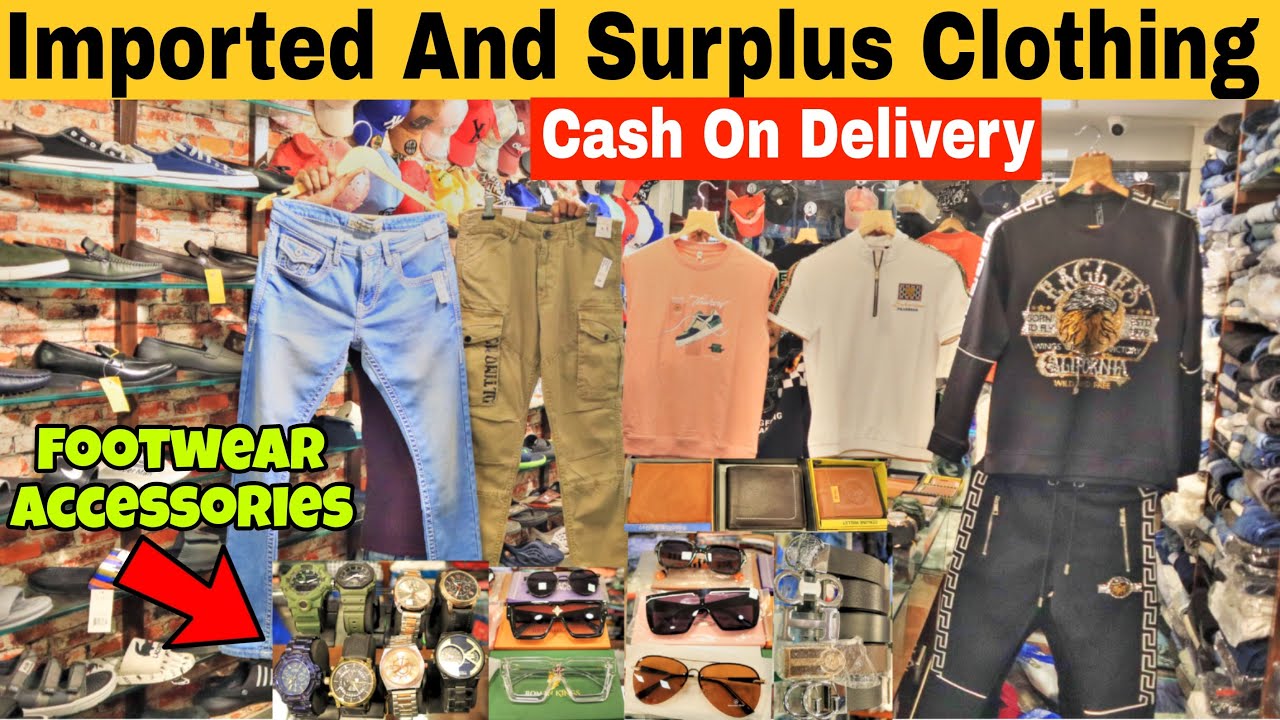 Cheapest Export Surplus Branded Garments | Imported Shoes | Surplus ...