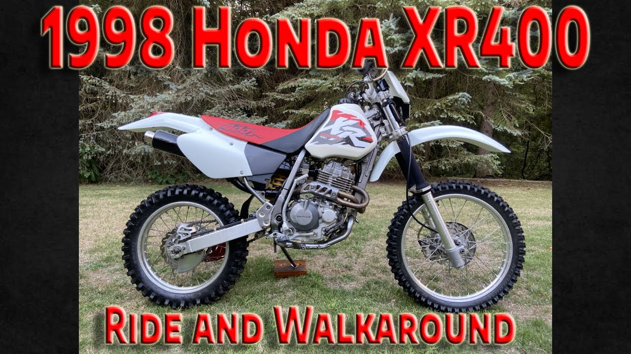 Honda XR400: Gordon’s mods, frame repair, starting procedure and ride ...