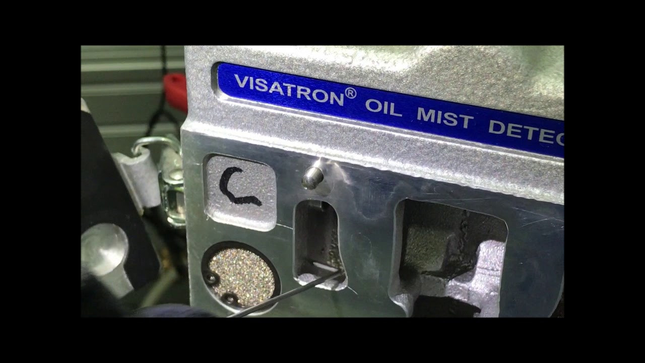 Schaller Visatron 87plus Oil Mist Detector Maintenance of Fresh Air ...