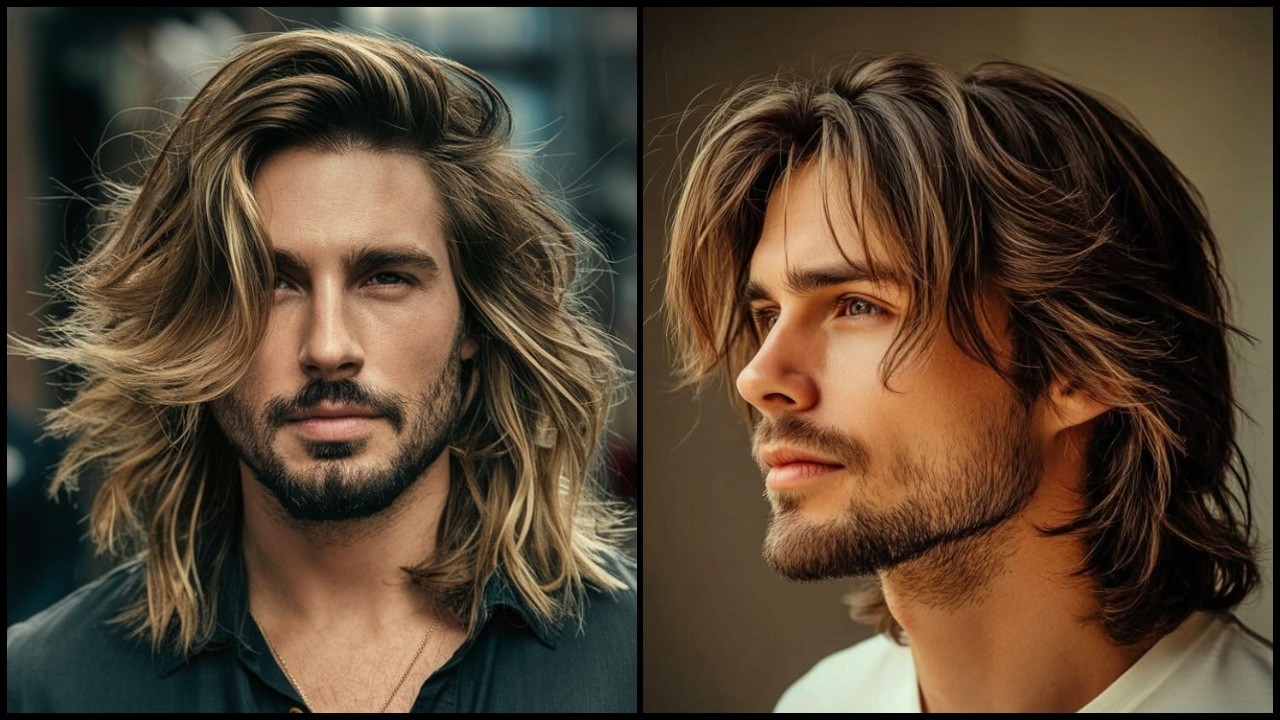 Top 5 ATTRACTIVE LONG Haircuts For Men 2025 / BEST Men's Long ...