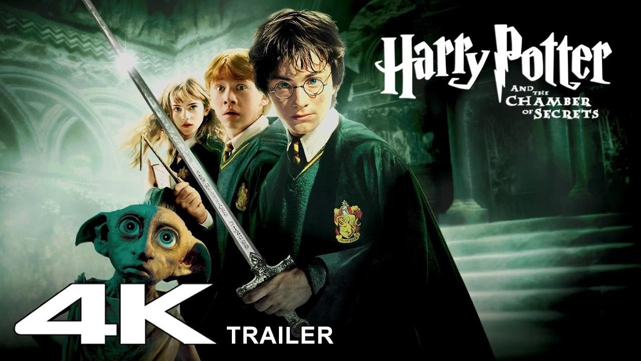 Harry Potter 2 The Chamber of Secrets 2002 Trailer 4K - YouTube