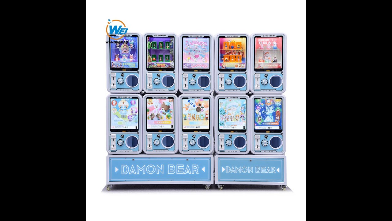 WANGERBAO Metal Mini Gashapon Machines 100 - YouTube
