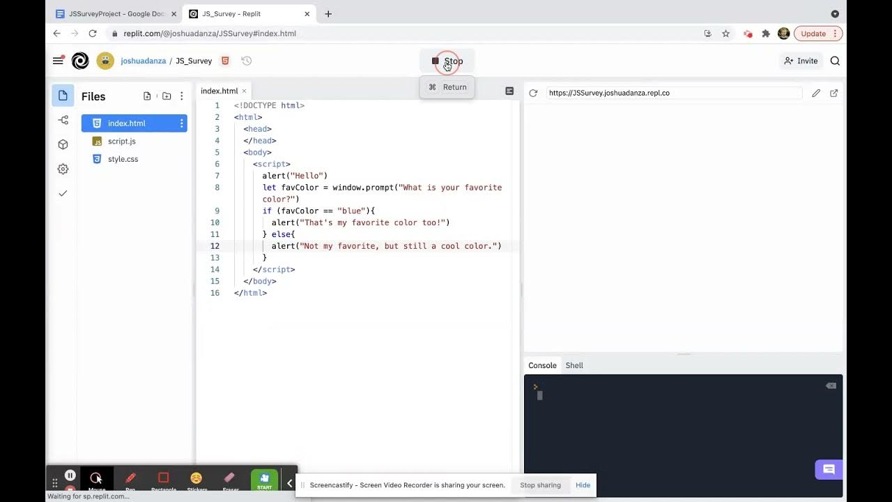 Conditional Statements - if, else if, else | Intro To Web Technologies ...