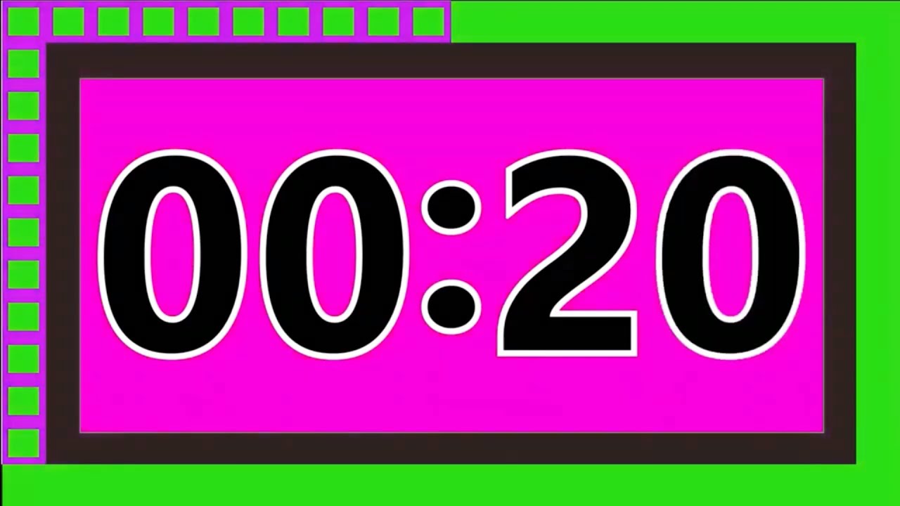 20 seconds countdown timer - YouTube
