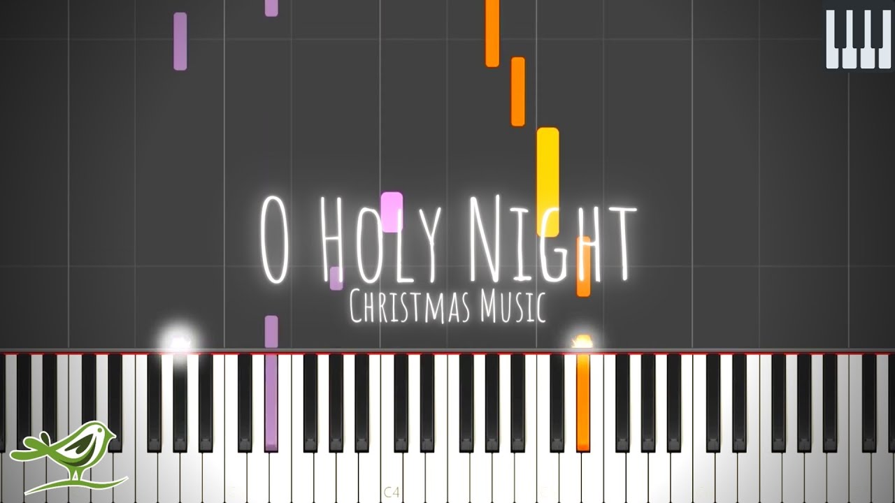 O Holy Night - Christmas Piano Tutorial (Synthesia) - YouTube
