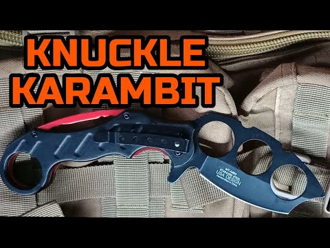 knuckle karambit - YouTube