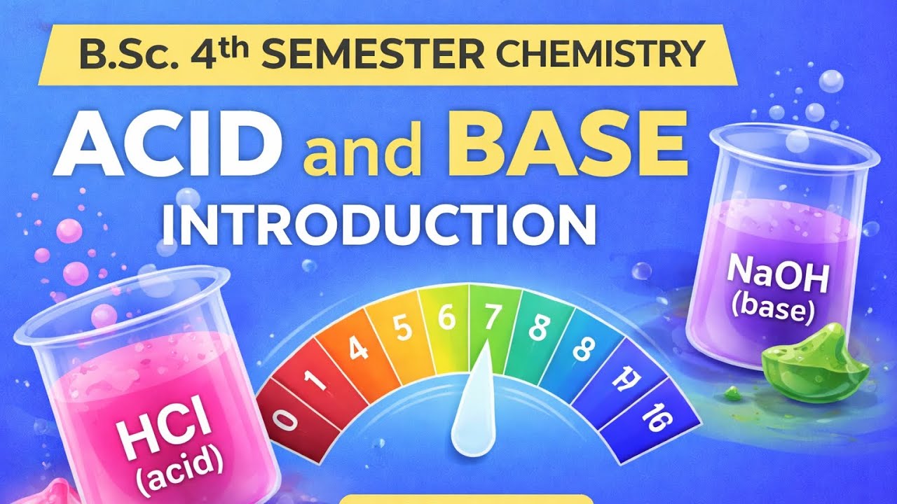 Acid and Base with a complete Introduction and basic concepts - YouTube