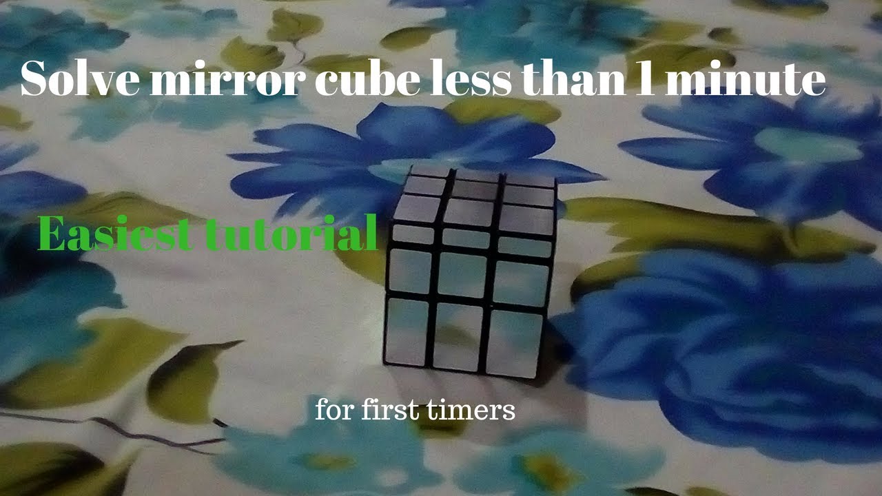Easiest way to solve a mirror cube!!!! [updated version] - YouTube
