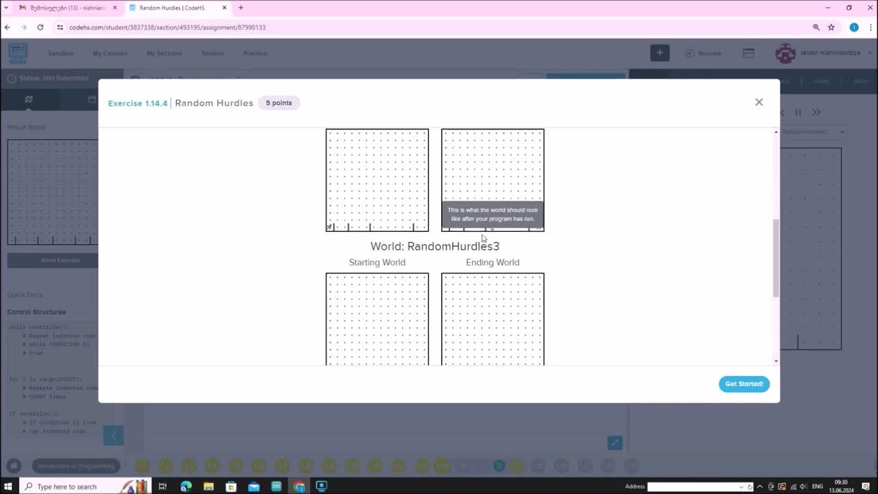 python 1.14 - ის სავარჯიშოები / codehs.com / პროგრამირება / ლევან ...