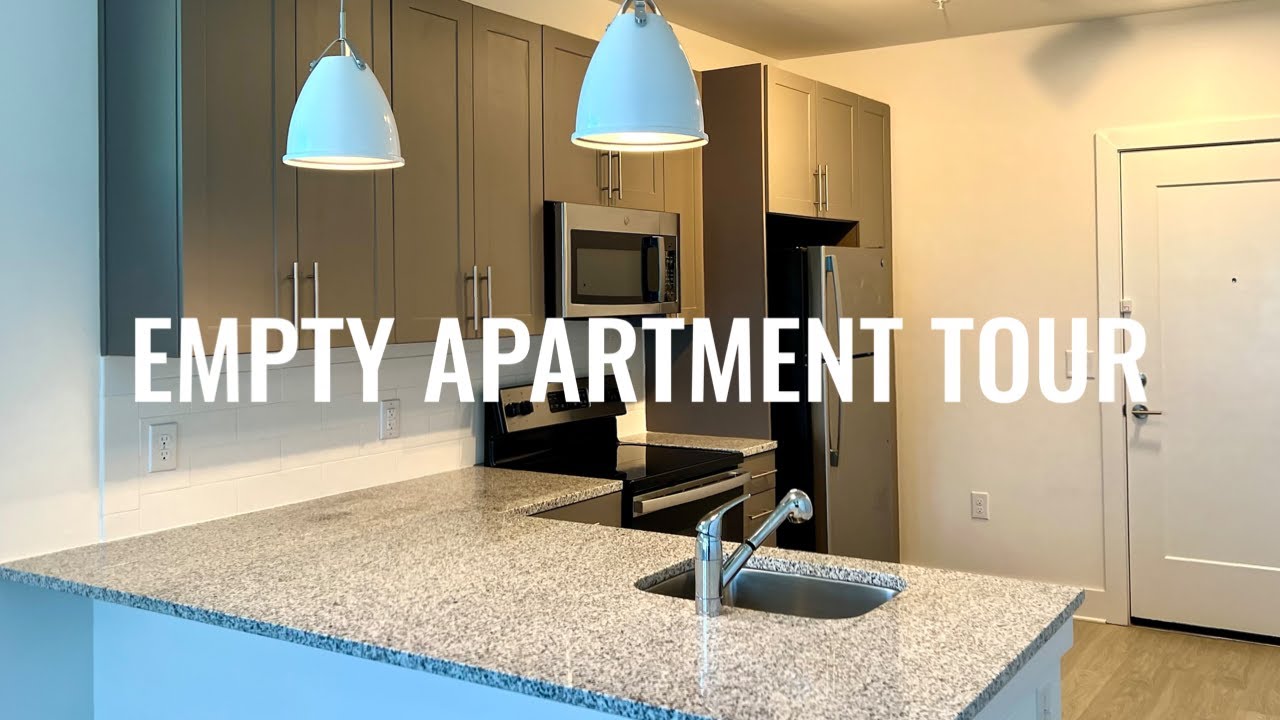 EMPTY APARTMENT TOUR | Modern Studio 550 sq. ft - YouTube