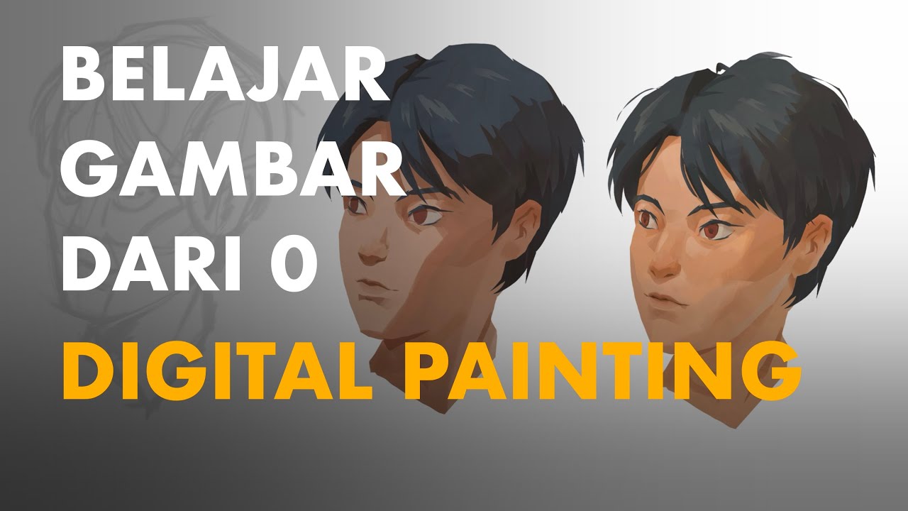 Tutorial Digital Painting (Lasso & Hard Brush) - Balajar Gambar Dari 0 ...